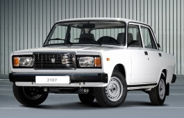 LADA 2107 - Especificaciones de tamaños de rueda, llantas, PCD ...